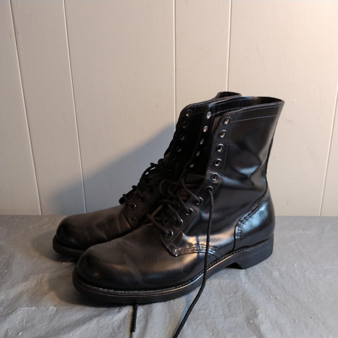 Vulcan Men's Black Work Boots 12M Steel Toe 21135 - Etsy