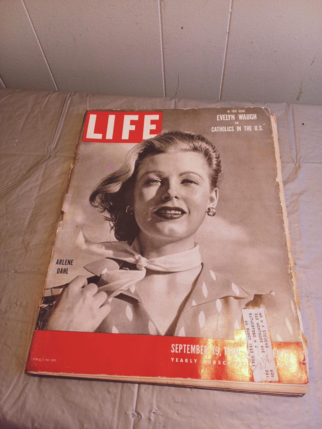 Sept 30 1946 Life Magazine, Jeanne Crain Cover - Etsy