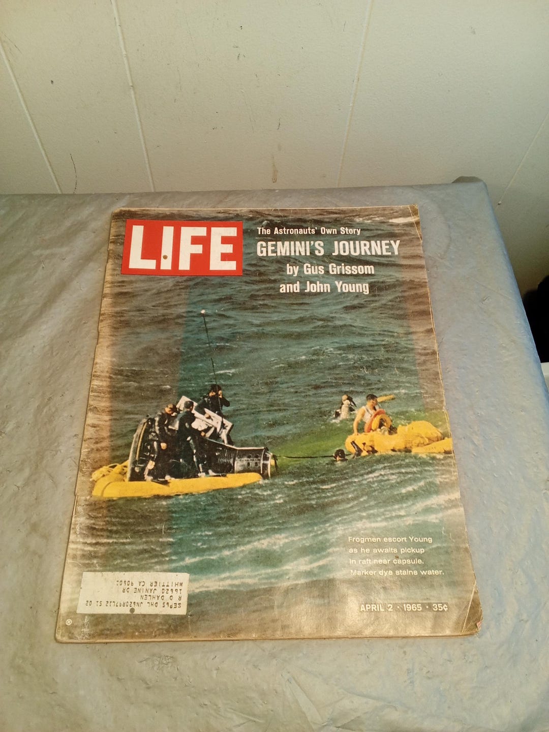 1965 Vintage Life Magazine, Gemini Journey, Astronaut Space - Etsy
