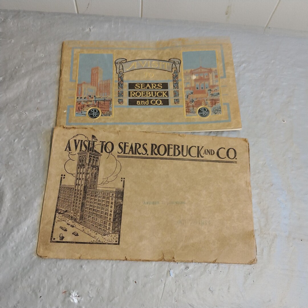 1930s A Visit Sears Roebuck and Co Booklet, Read Description - Etsy