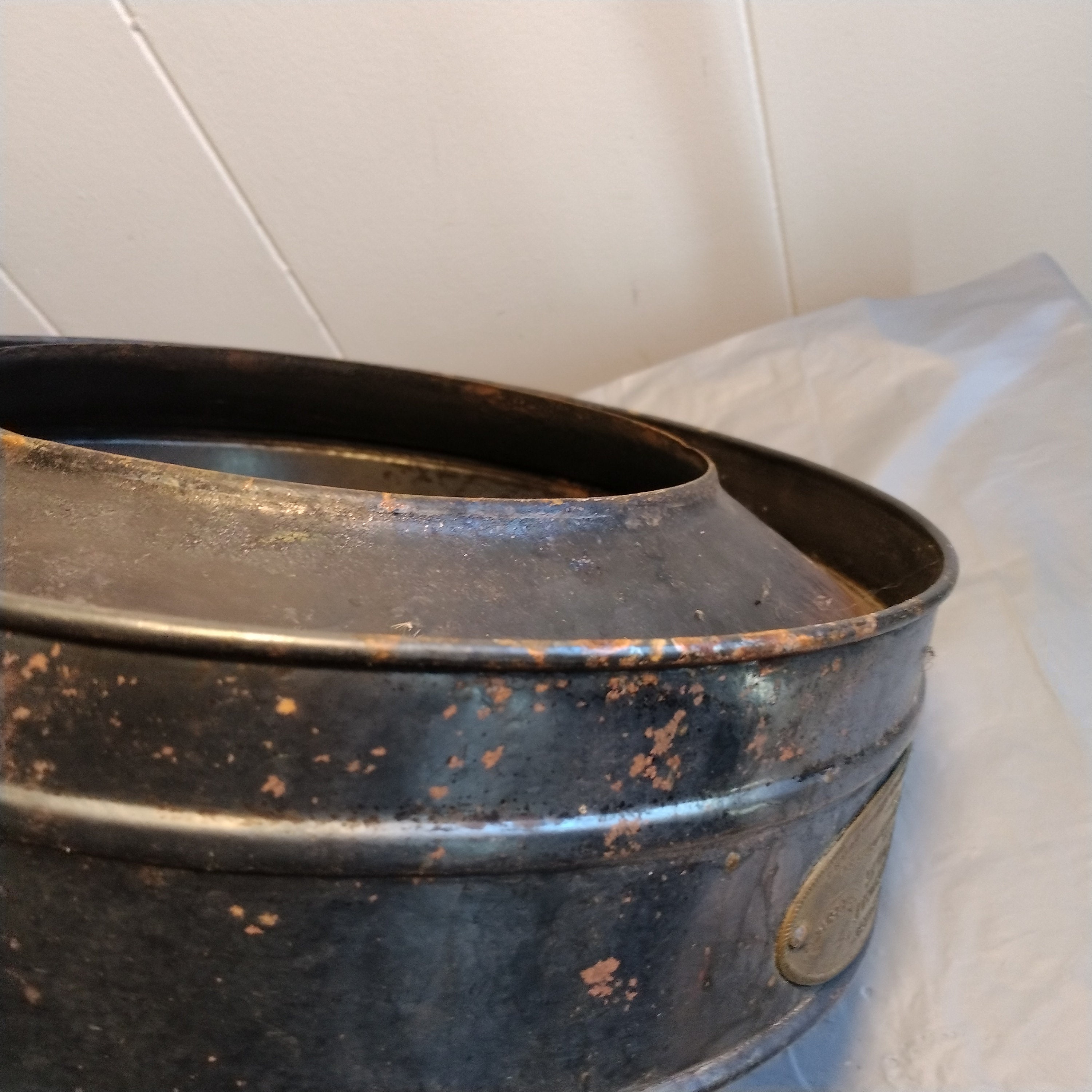 Antique S Bowers American Broiler, Antique Iron Broiling Pan, Look and ...