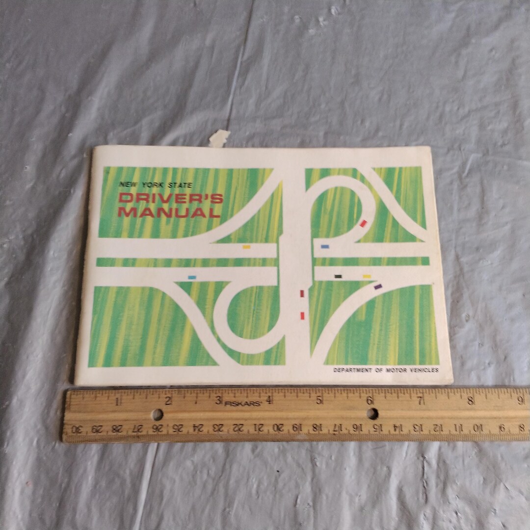 1970s Vintage New York State Driver's Manual, New York DMV - Etsy