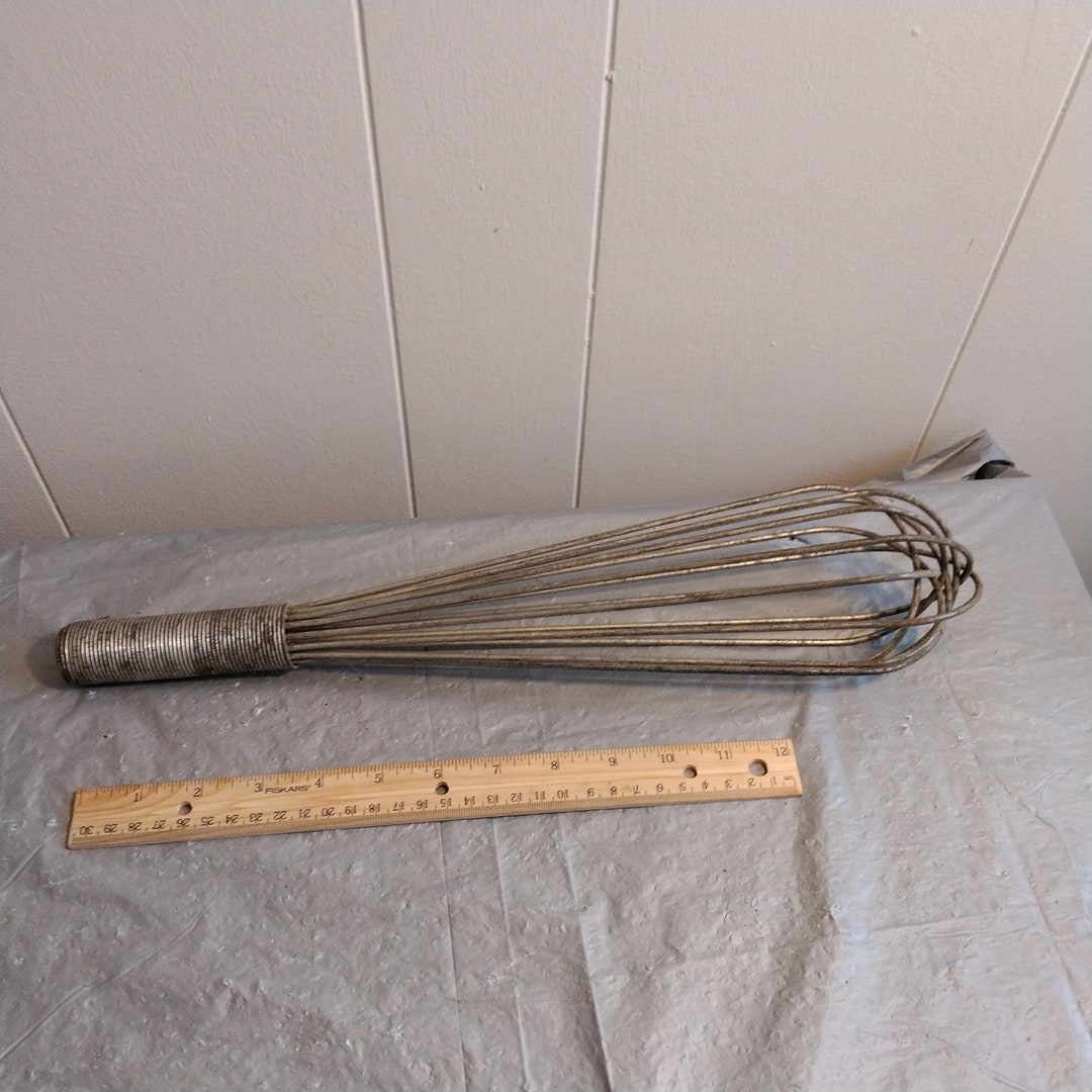 16" Vintage Heavy Duty Whisk - Etsy