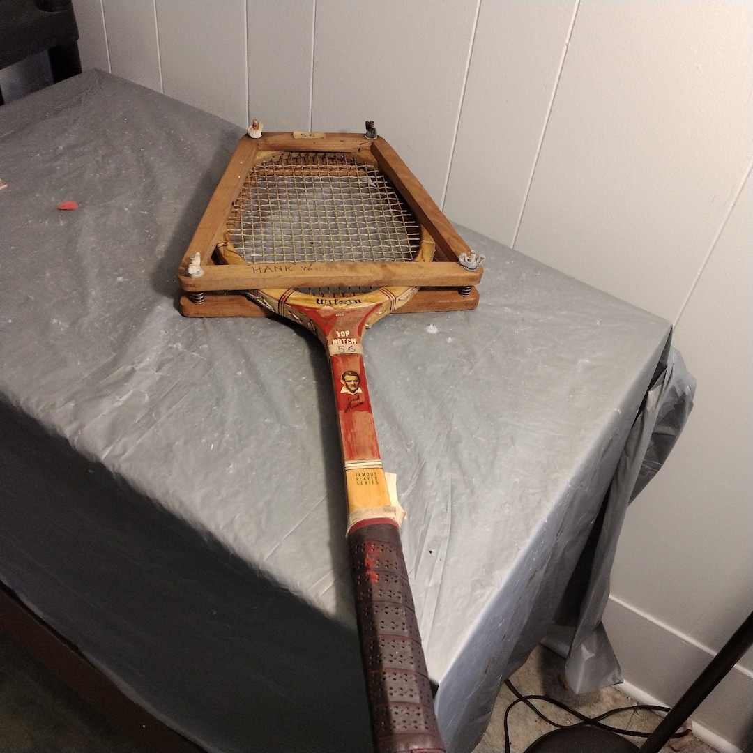 Vintage Wilson Famous Players Series Tennis Racquet - Etsy