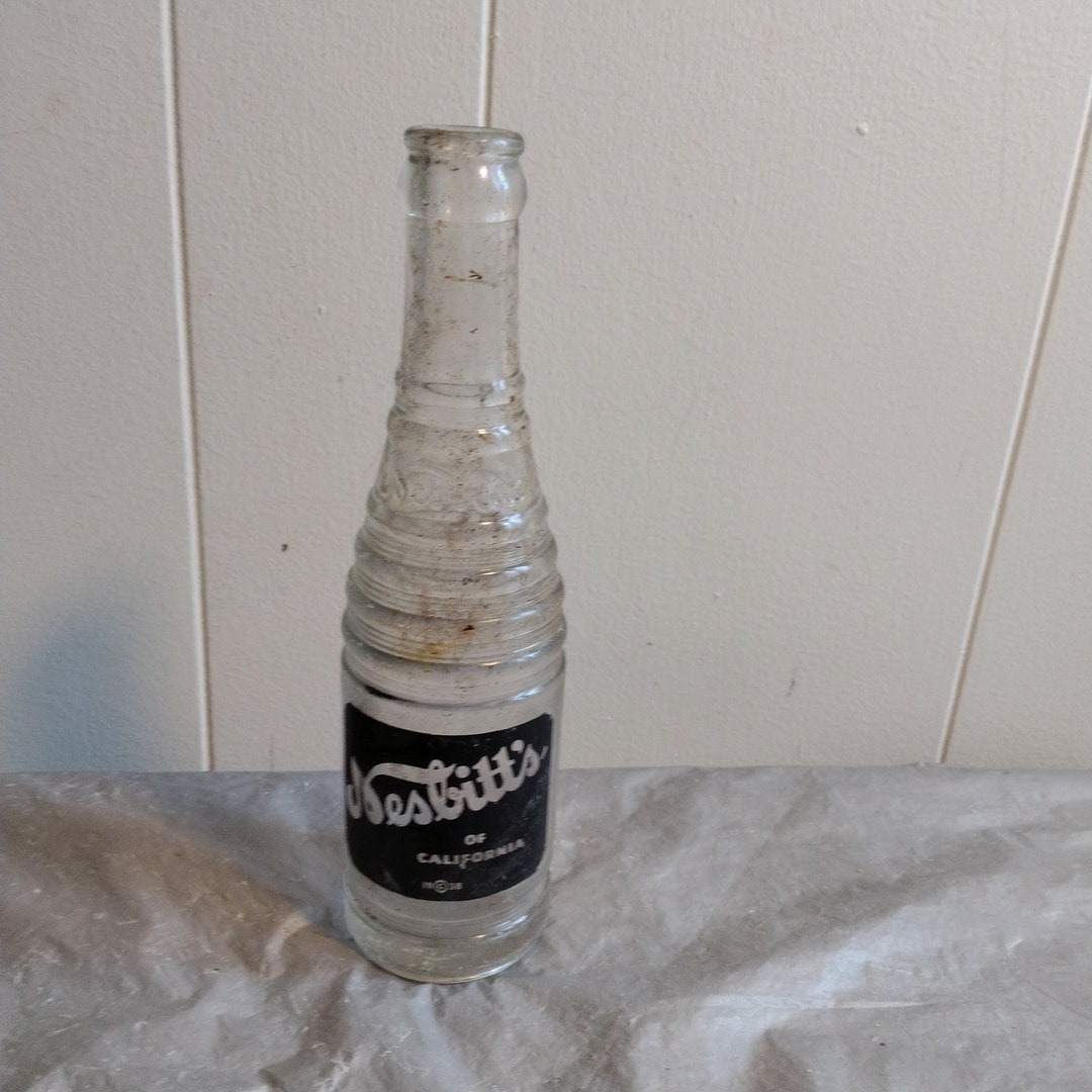 Vintage Nesbitt's of California 1938 Soda Bottle - Etsy