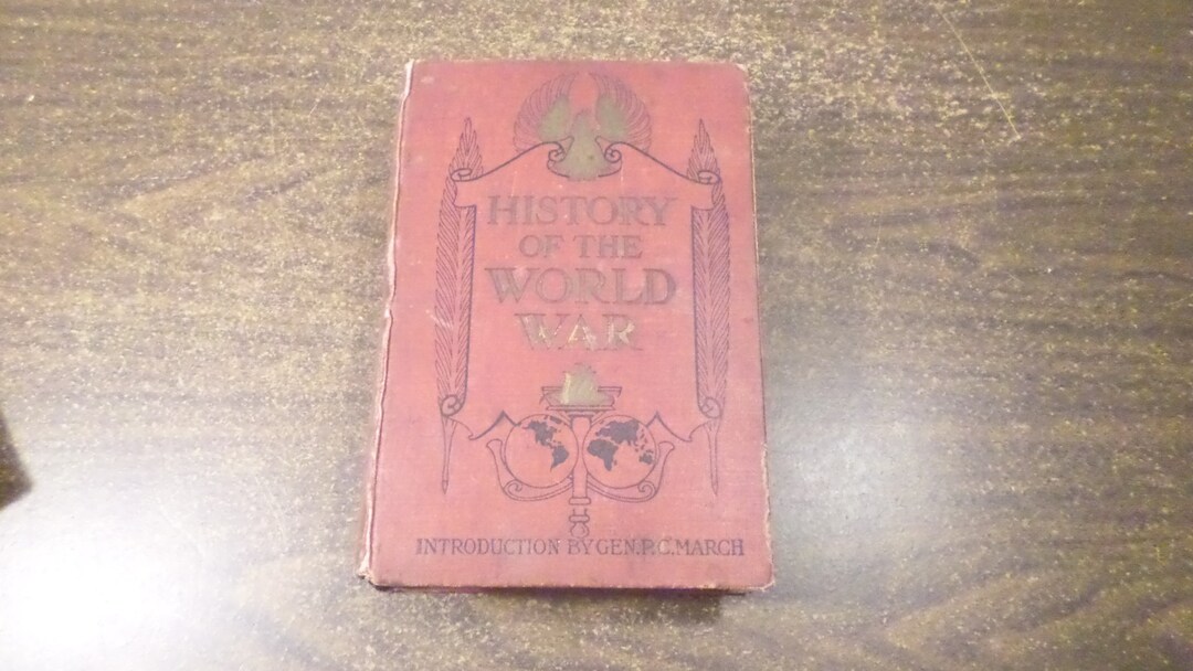 1919 History of the World War by Francis A March - Etsy