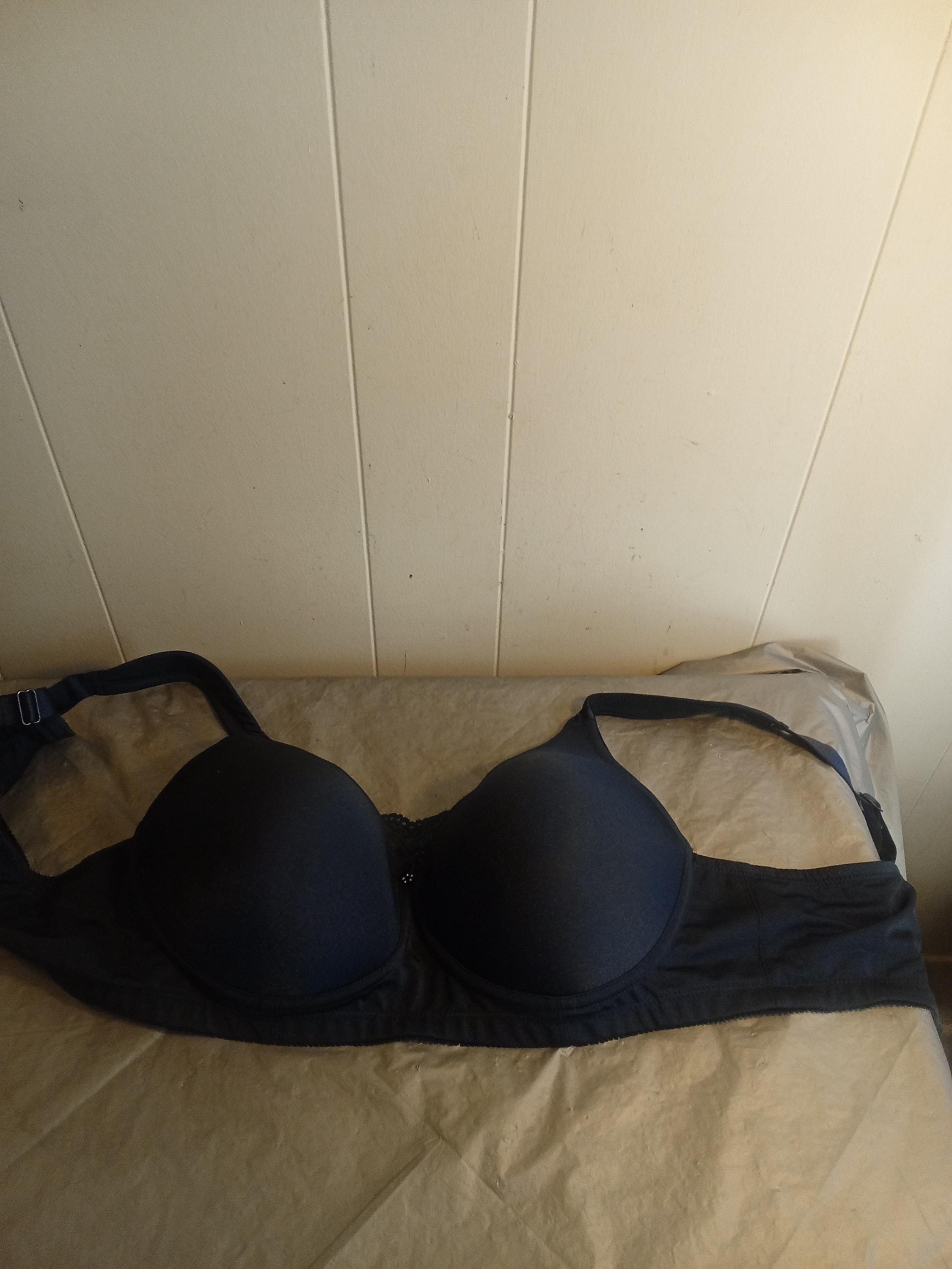 Navy Camisole Padded T Shirt Bra 44A - Etsy