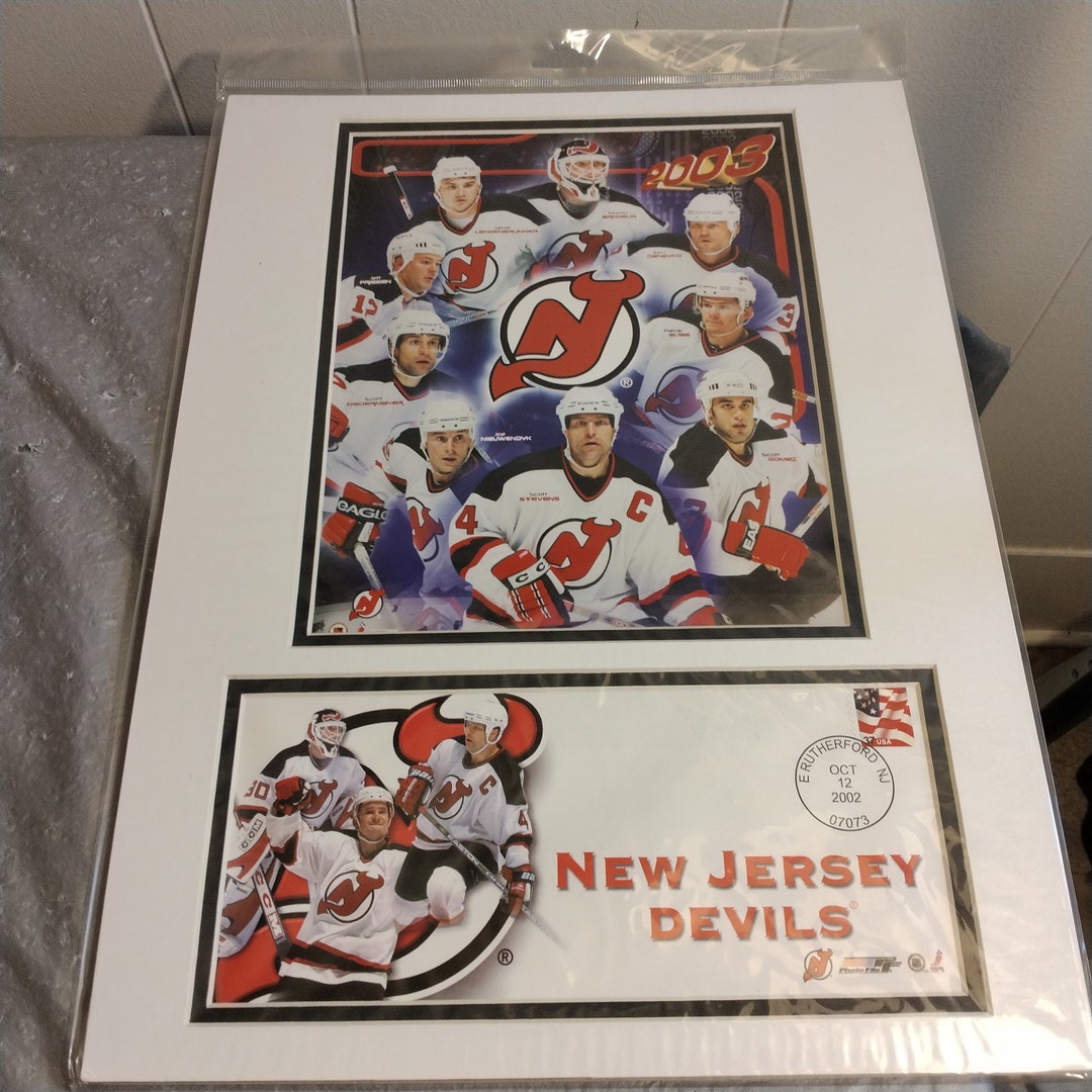 USPS 2003 NJ Devils Stanley Cup Commemorative Photo & Stamp - Etsy