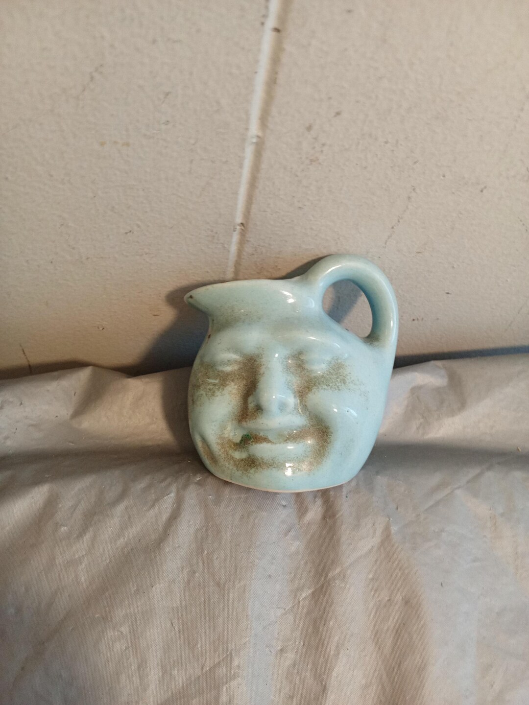 Vintage Anthropomorphic Man Face Pitcher, Small Pitcher - Etsy