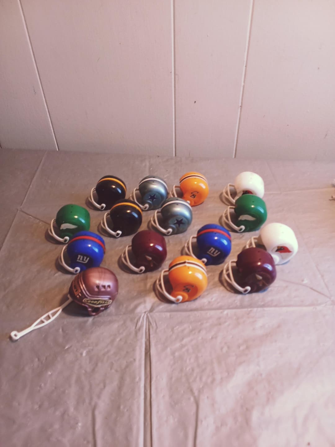 Lot of Plastic Mini Football Team NFL Helmets - Etsy
