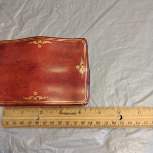 Wavy Vintage Italian Cowhide Storage Box - Etsy