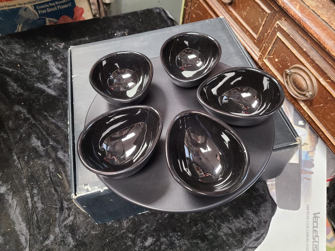 Nigella Lawson's Living Kitchen Black Party Set in Original Box Made in ...