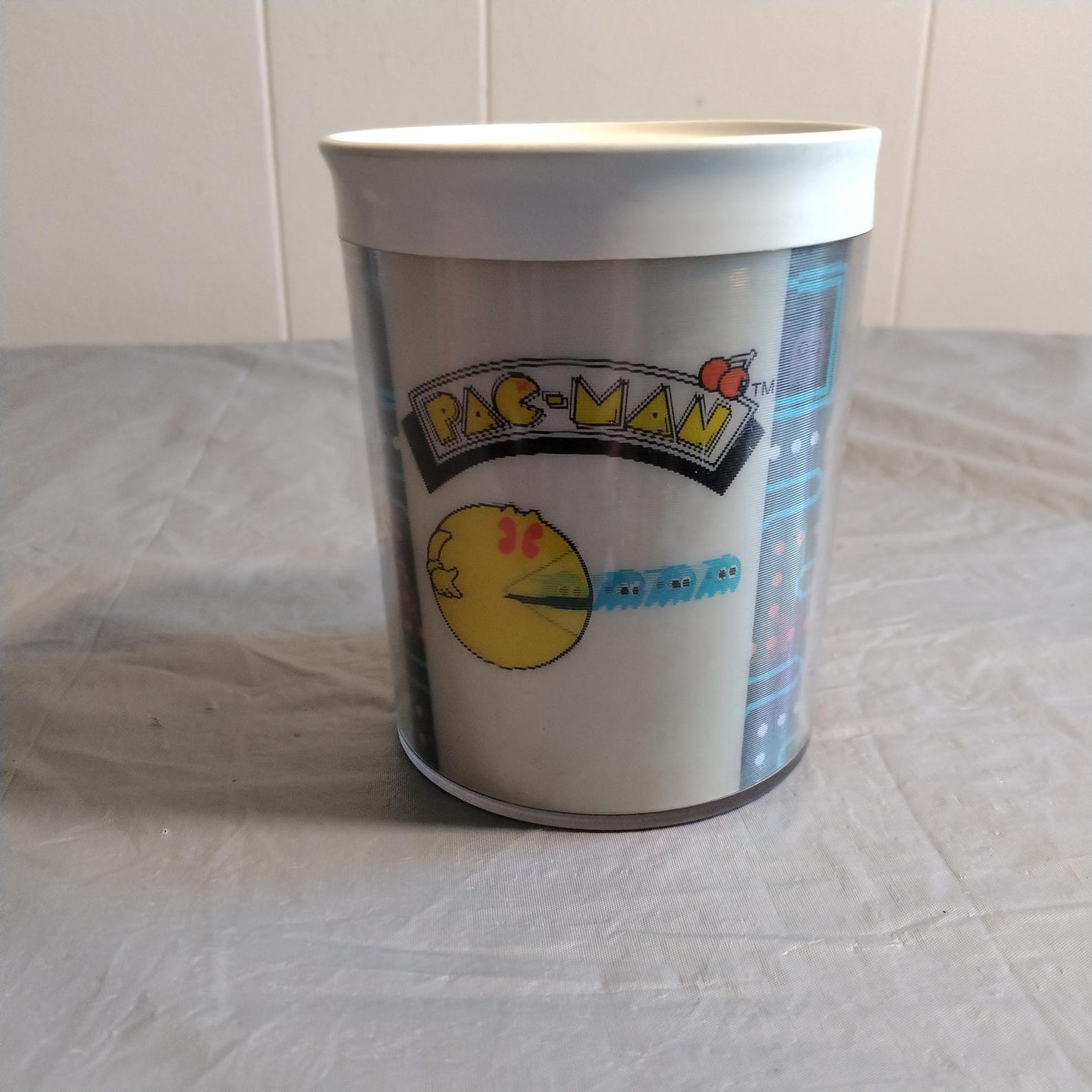 1980s Plastic Pac-man Mug, Look & Read Description - Etsy