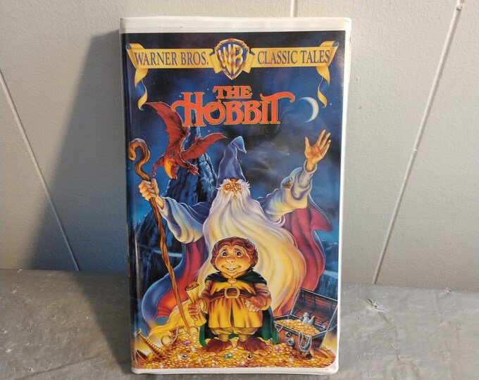 The Hobbit VHS Movie, Warner Bros - Etsy