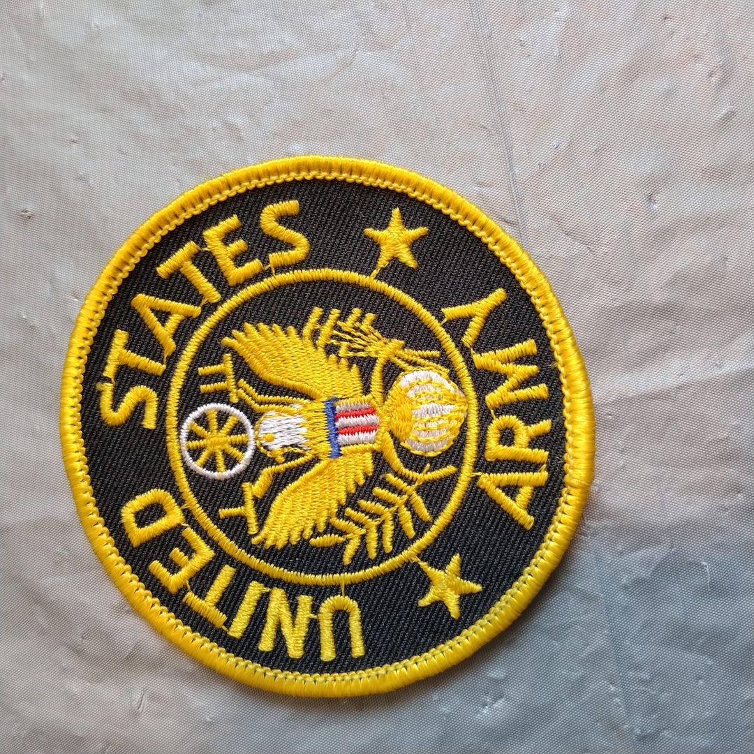 Vintage US Army Military Sew on Patch - Etsy