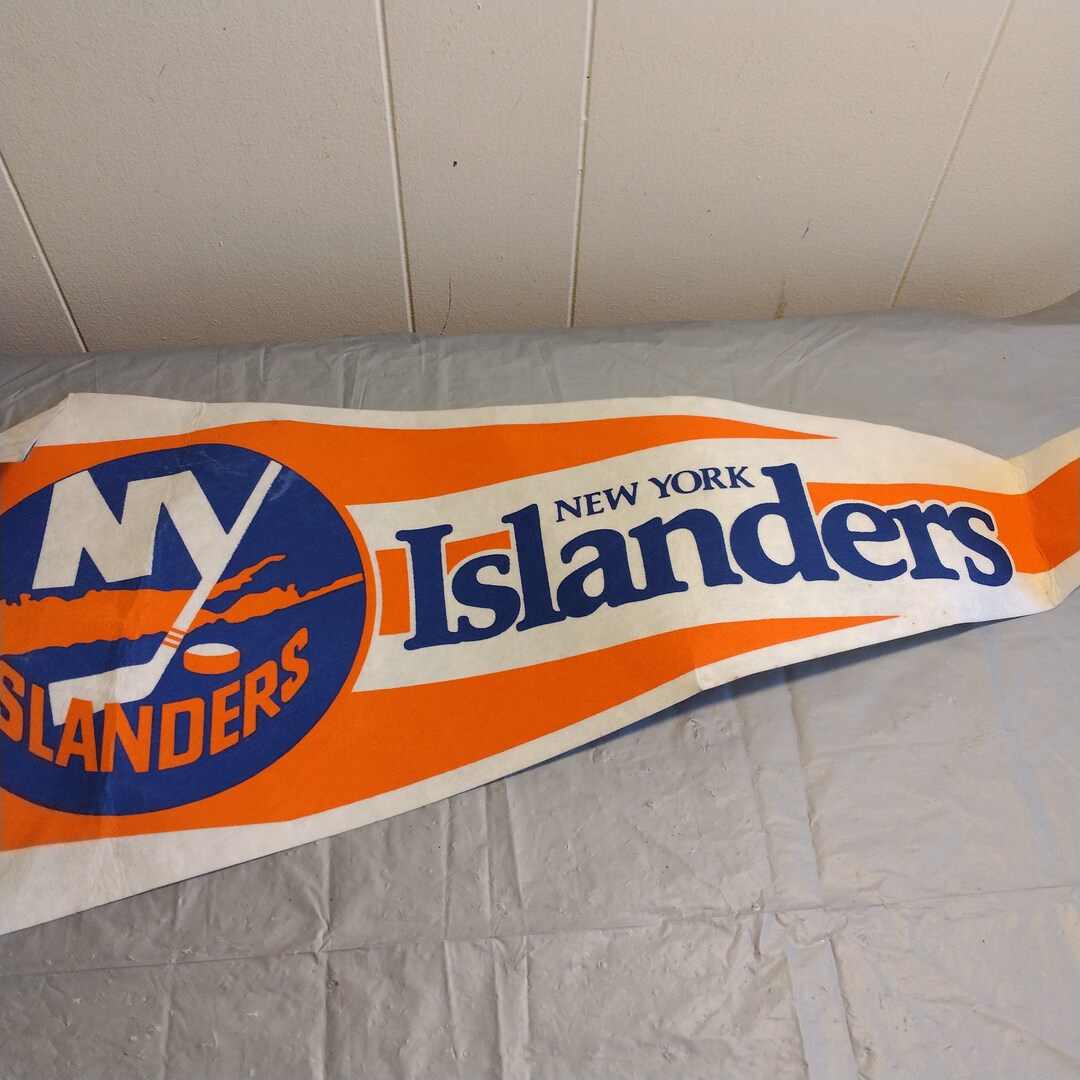 Vintage NHL New York Islanders Pennant, Look & Read Description - Etsy