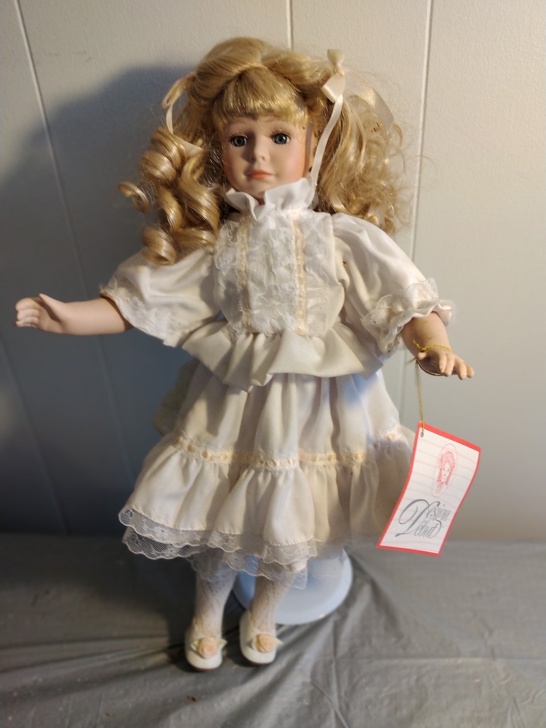 Design Debut Porcelain Stacy Doll, Blonde Hair Blue Eyes - Etsy
