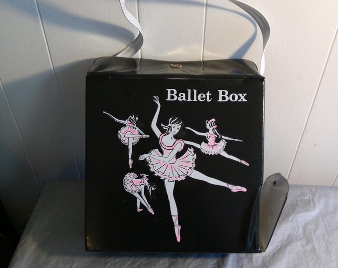 Vintage Ballet Box Vinyl Ballerina Dance Ware Tutucarry Case, Read ...