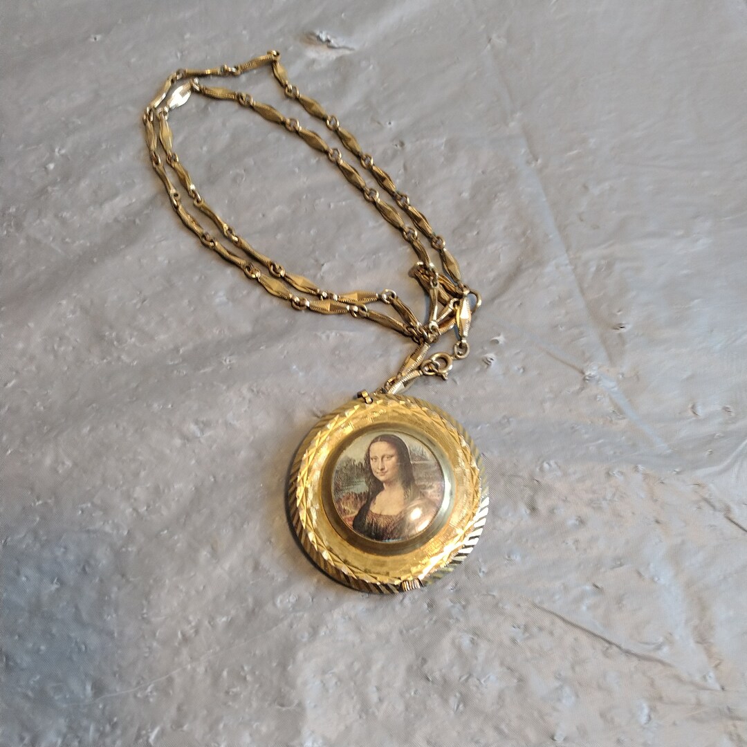 Vintage Watch Necklace, Swiss Mona Lisa Lucerno Watch Necklace - Etsy
