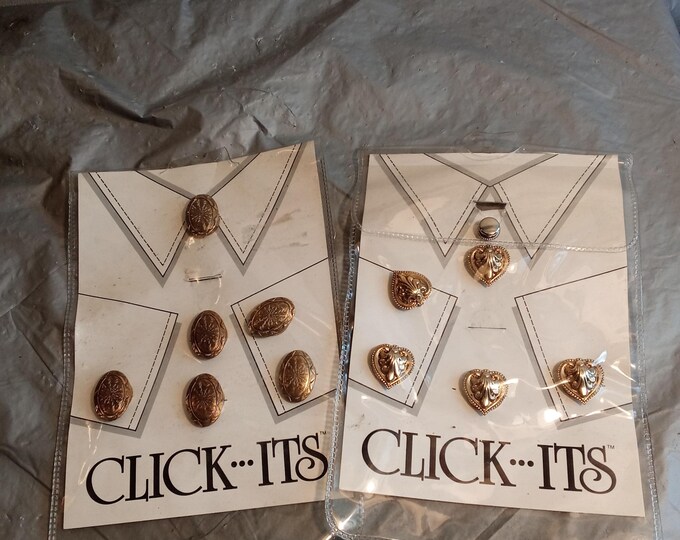 2 Vintage Click Its Button Covers - Etsy