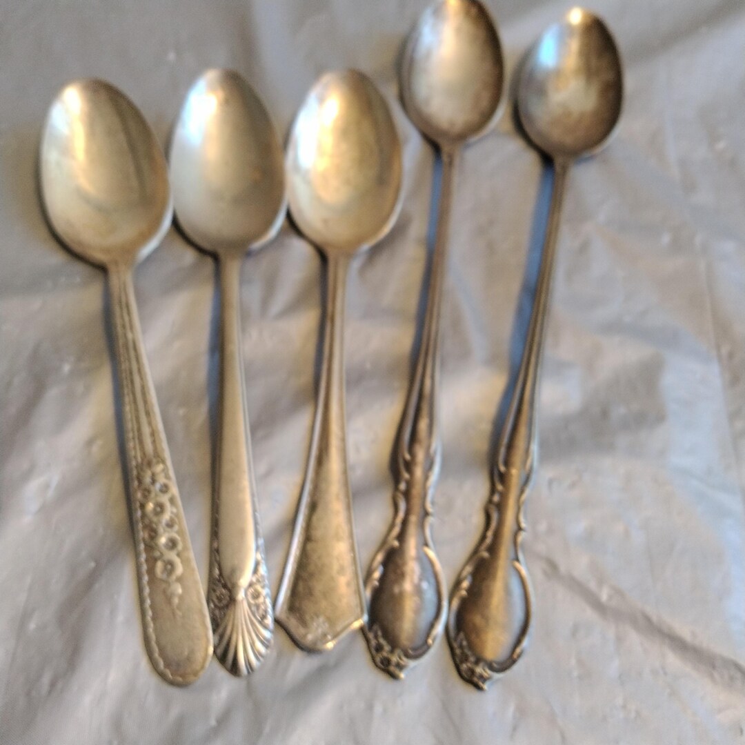Vintage Spoons, Gailstyn Crown Community Spoons, Wm Rogers Ice Tea ...