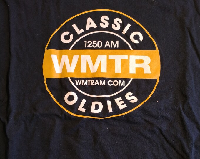 Classic Oldies 1250 AM WMTR Radio Station T Shirt XL - Etsy