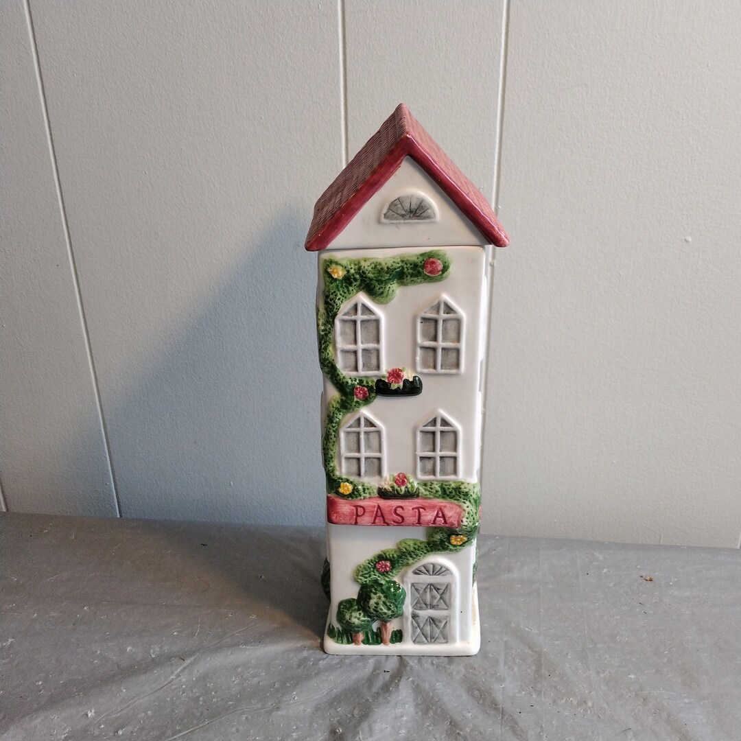 Ceramic Pasta Cannister, Pasta Storage - Etsy