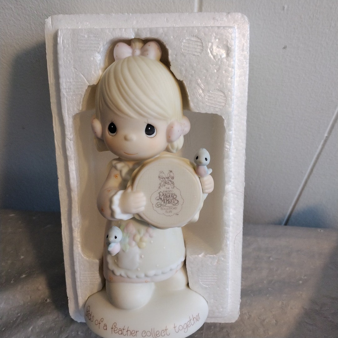 Vintage 1986 Enesco Precious Moments Birds of a Feather Collect ...