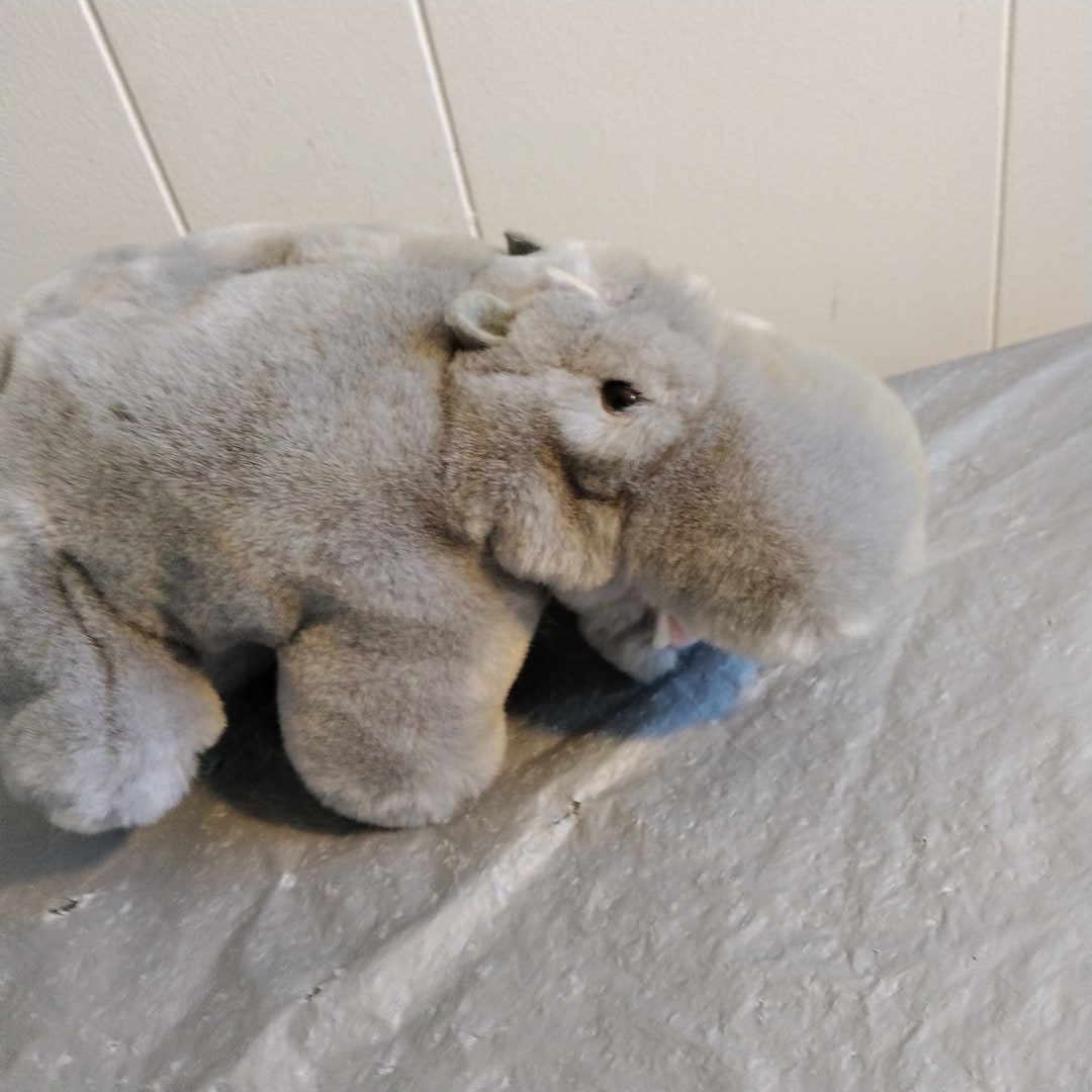 Vintage Anna Club Collection Plush Hippo Hand Puppet, Hippopotamus - Etsy