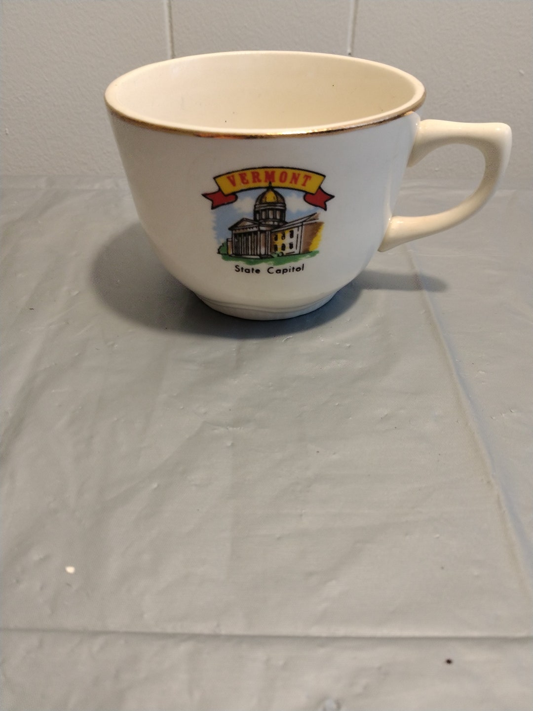 Vintage USA Vermont Mug, Vermont State Capital Souvenir Mug - Etsy