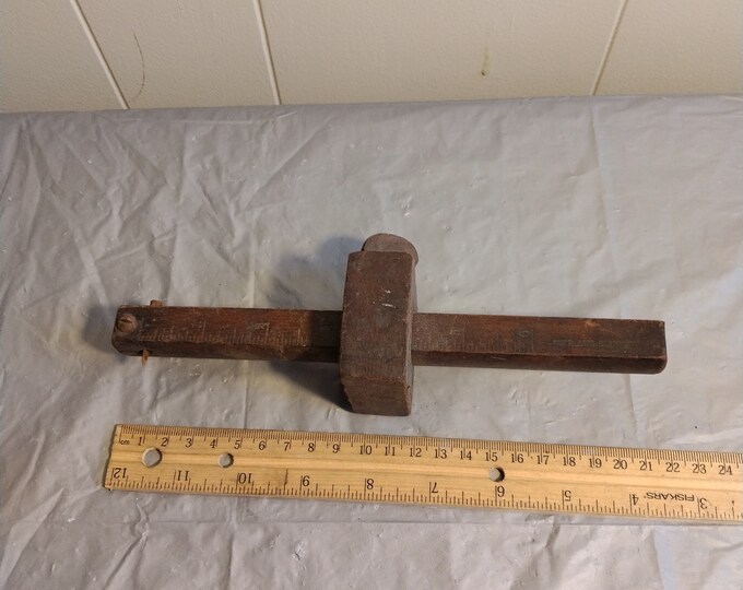 1870s Antique Wooden Measuring Tool - Etsy