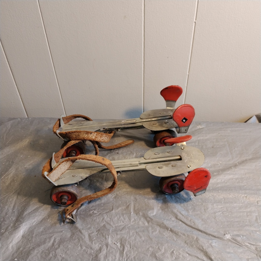 Vintage Metal Union Roller Skates, Adjustable - Etsy