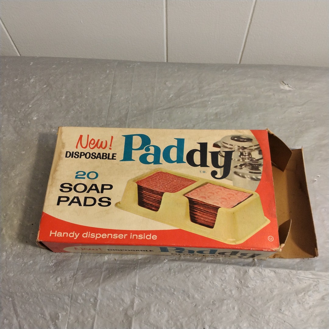 Vintage Brillo Paddy Soap Pad Advertising Box With Pads - Etsy