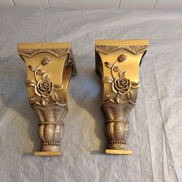 Rose Curtain Rod - Etsy