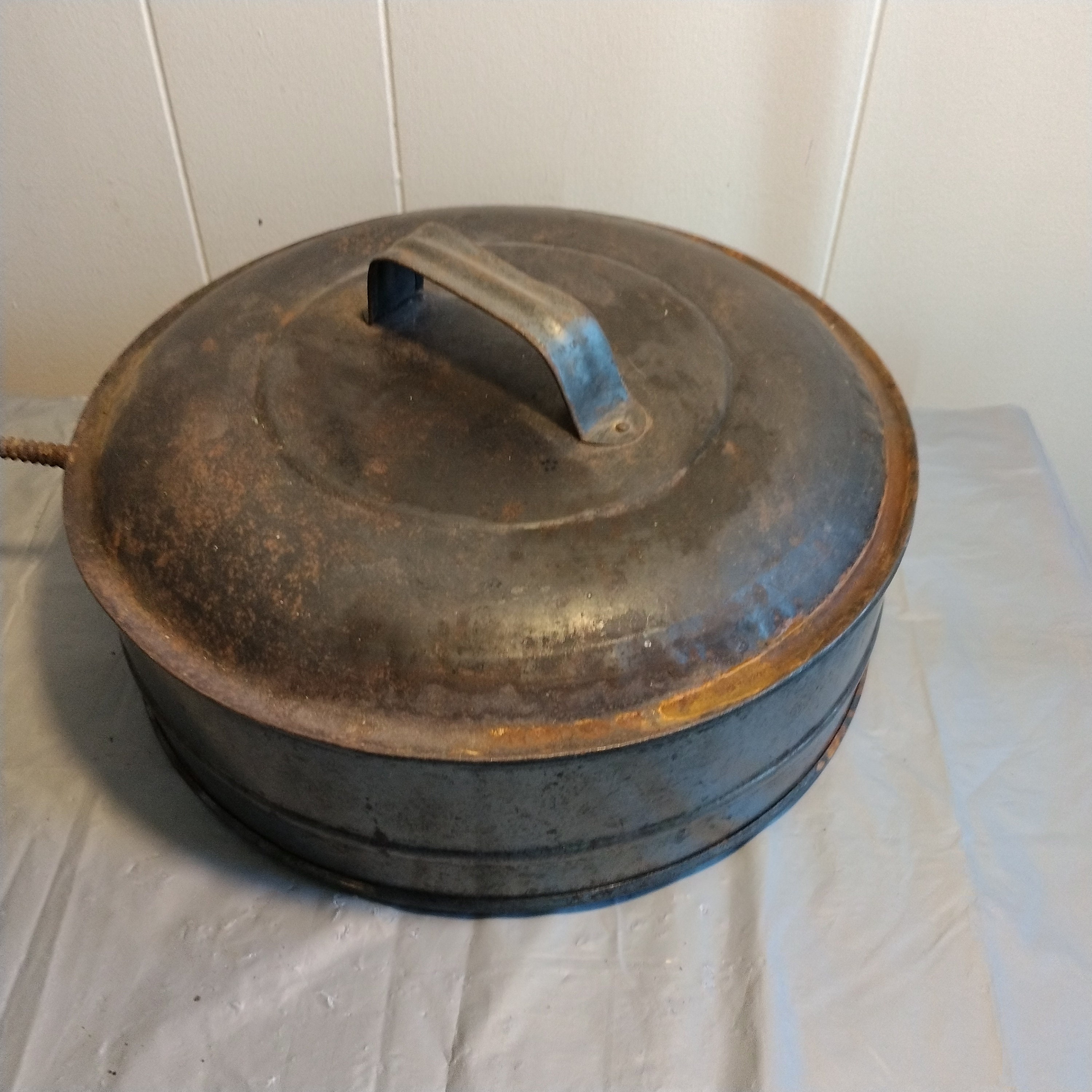 Antique S Bowers American Broiler, Antique Iron Broiling Pan, Look and ...