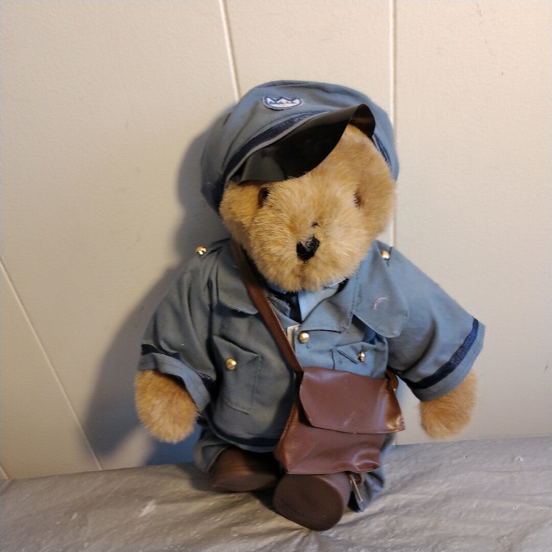 Mailman Bear Brown Bear Mailman Uniform - Etsy