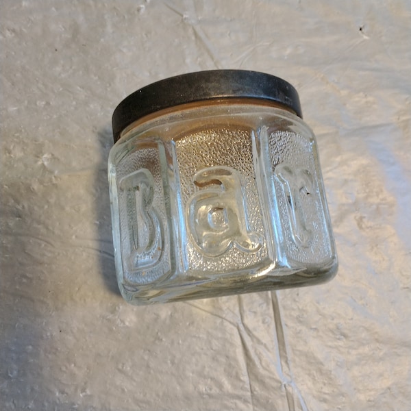 Barbasol Glass Jar - Etsy