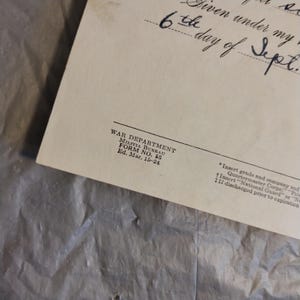 1931 National Guard Military Discharge Papers, Read Description - Etsy