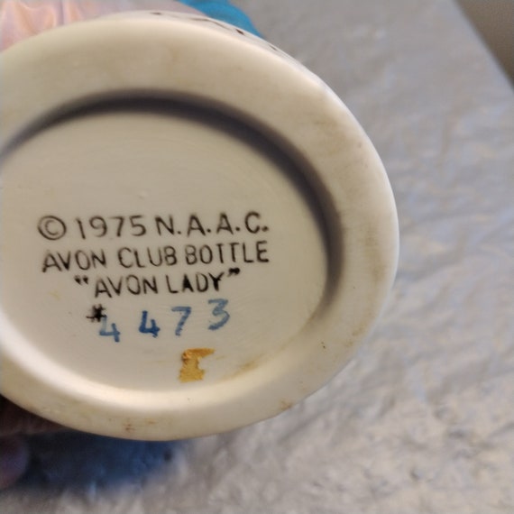 Vintage 1975 Avon Lady Bottle, Figural 1970s Avon Bot… - Gem