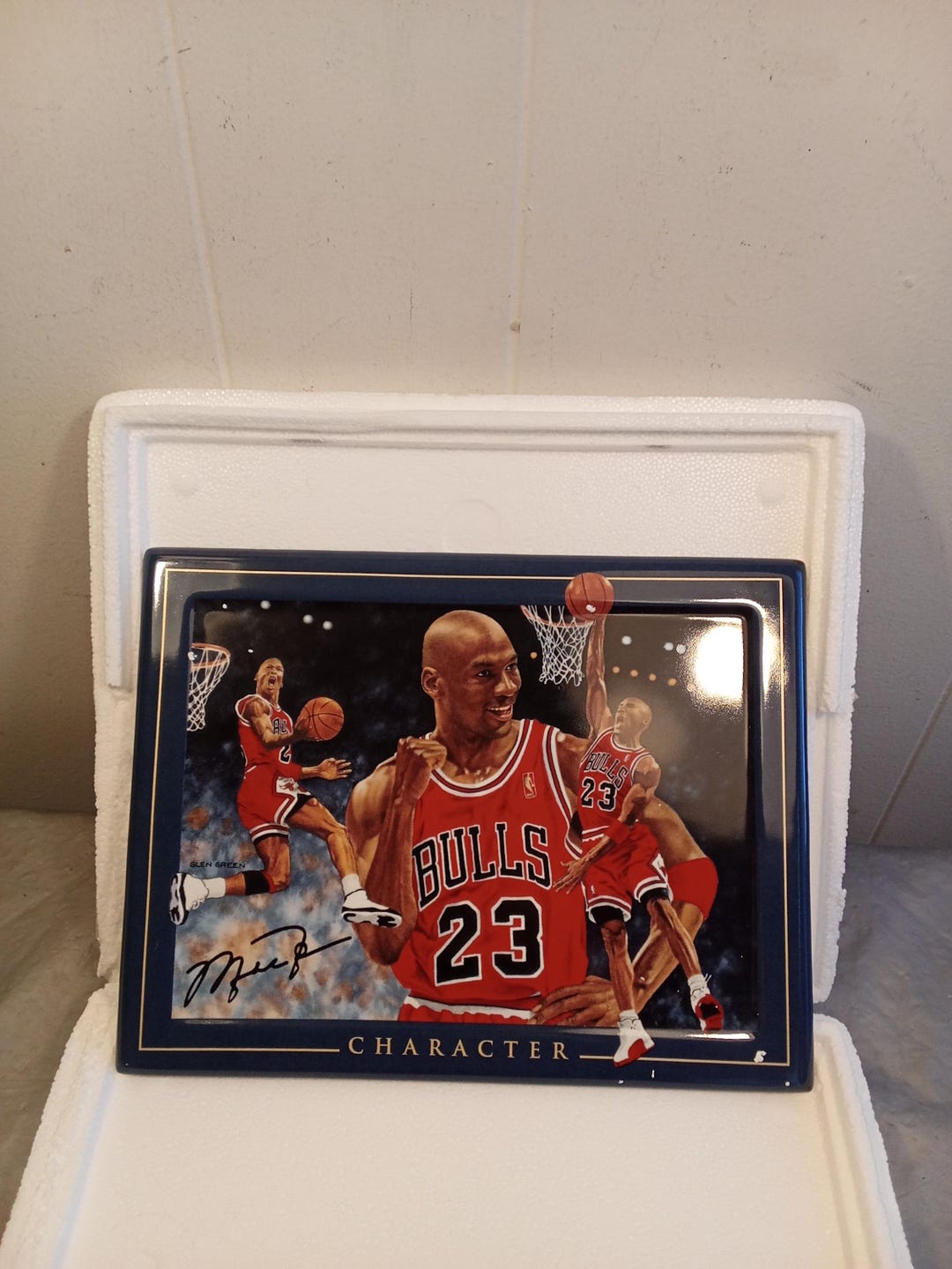 2000 NBA Michael Jordan Plate Plaque, Character, Definition of a ...