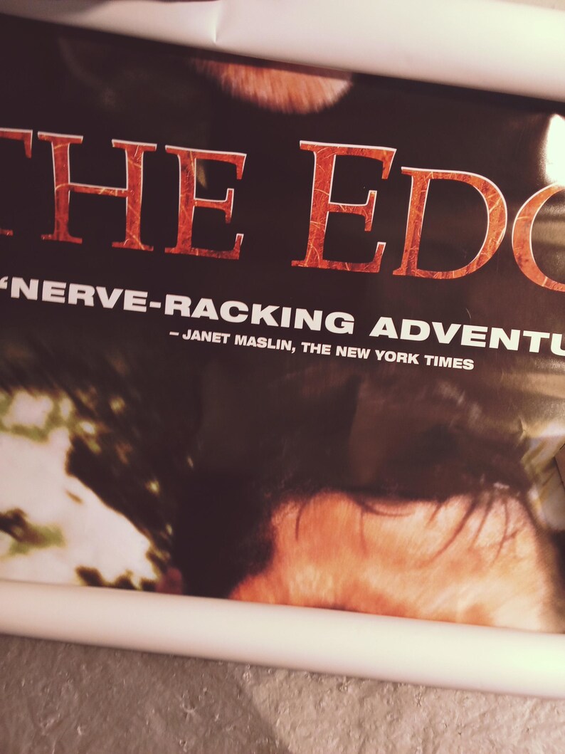 27x40" the Edge Movie Poster 1997 - Etsy