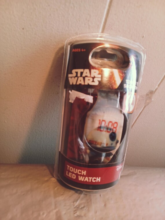 NOS Disney Star Wars LED Watch - Gem