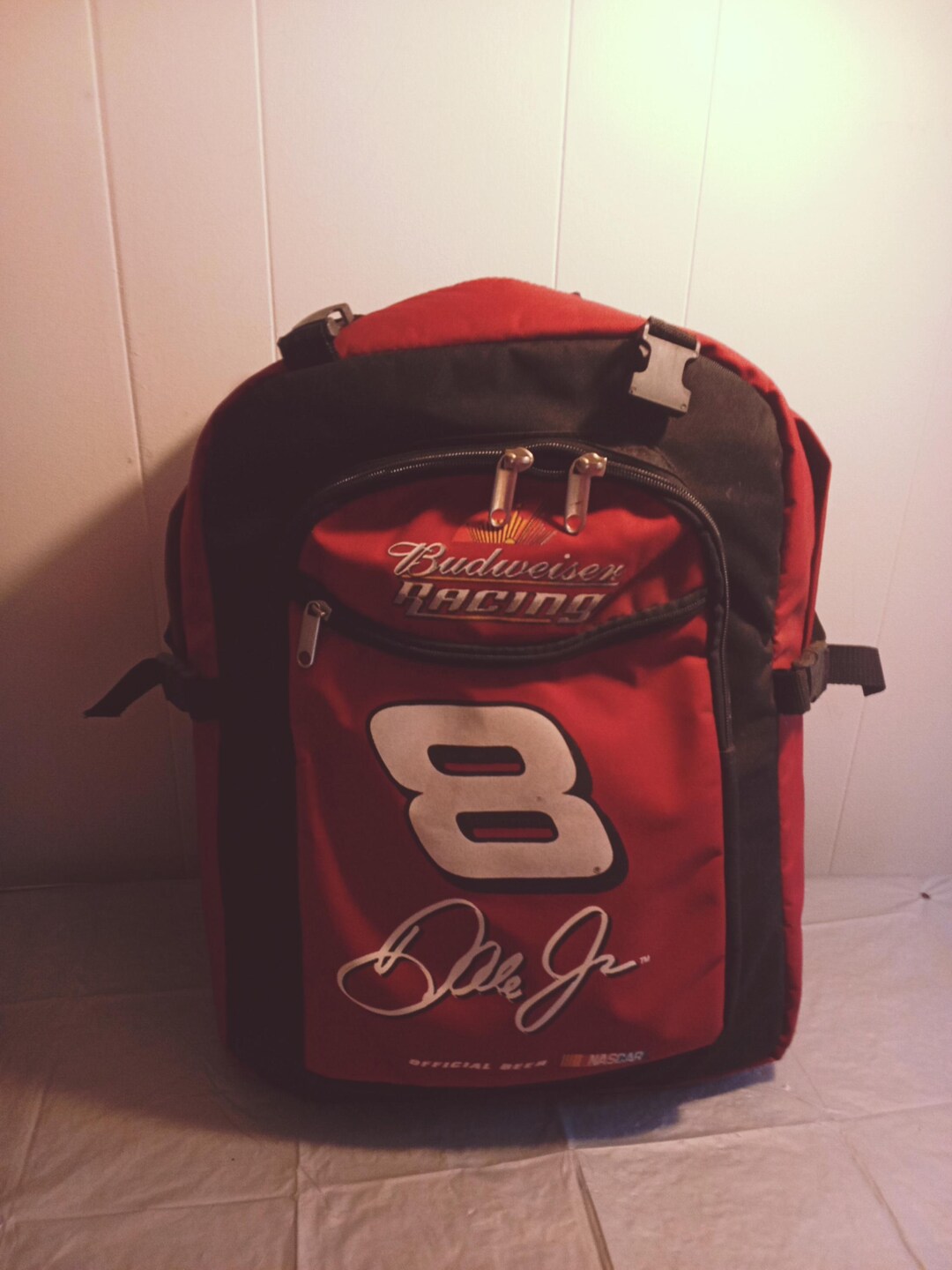 Nascar Budweiser Racing Dale Earnhardt Jr Heavy Duty Backpack - Etsy