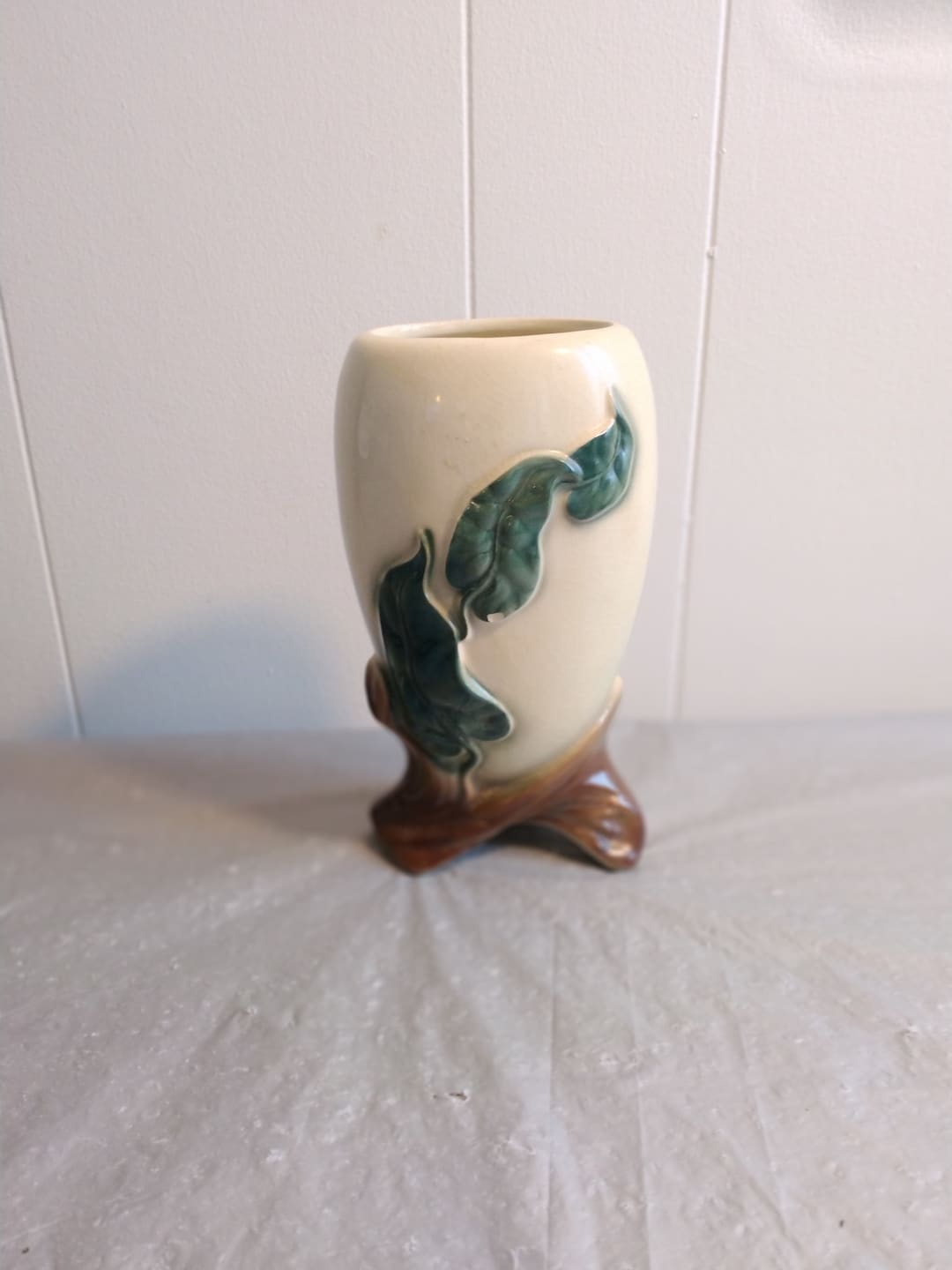 Vintage Ceramic Ivy Branch Art Pottery Vase - Etsy