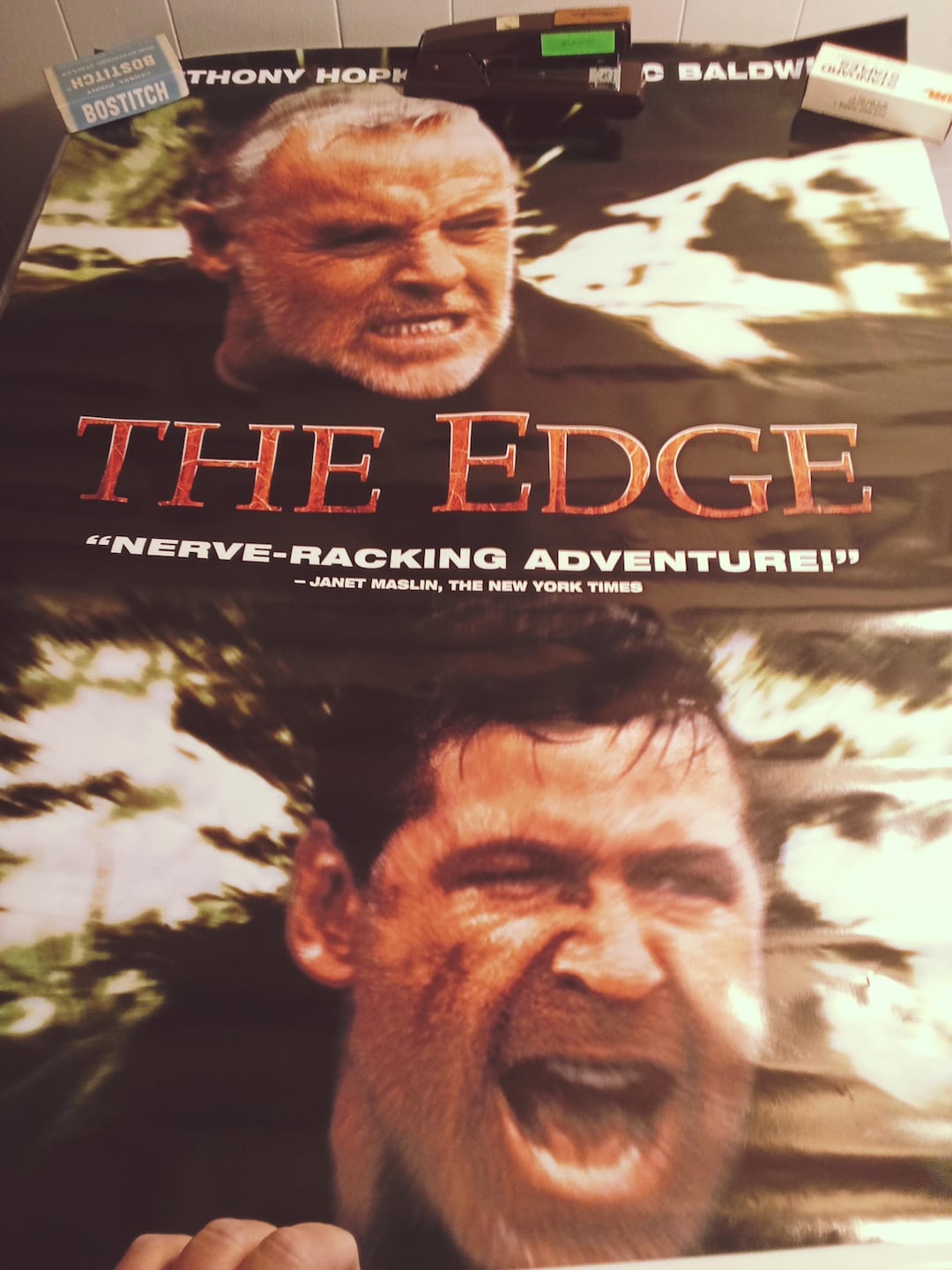 27x40" the Edge Movie Poster 1997 - Etsy
