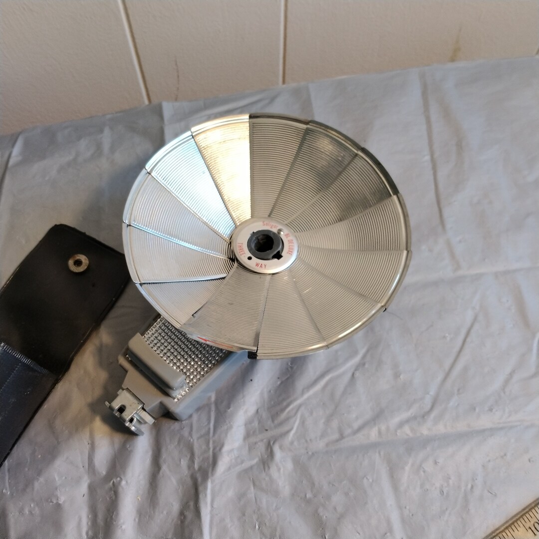 Vintage Soligor Bl Deluxe 3 Way Camera Flash Attachment, Look & Read ...