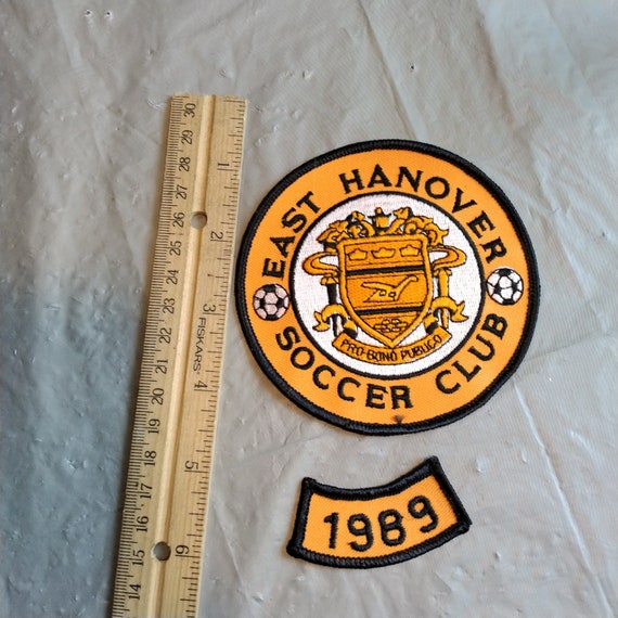 1989 East Hanover Soccer Club NJ Sew On Patch - Gem