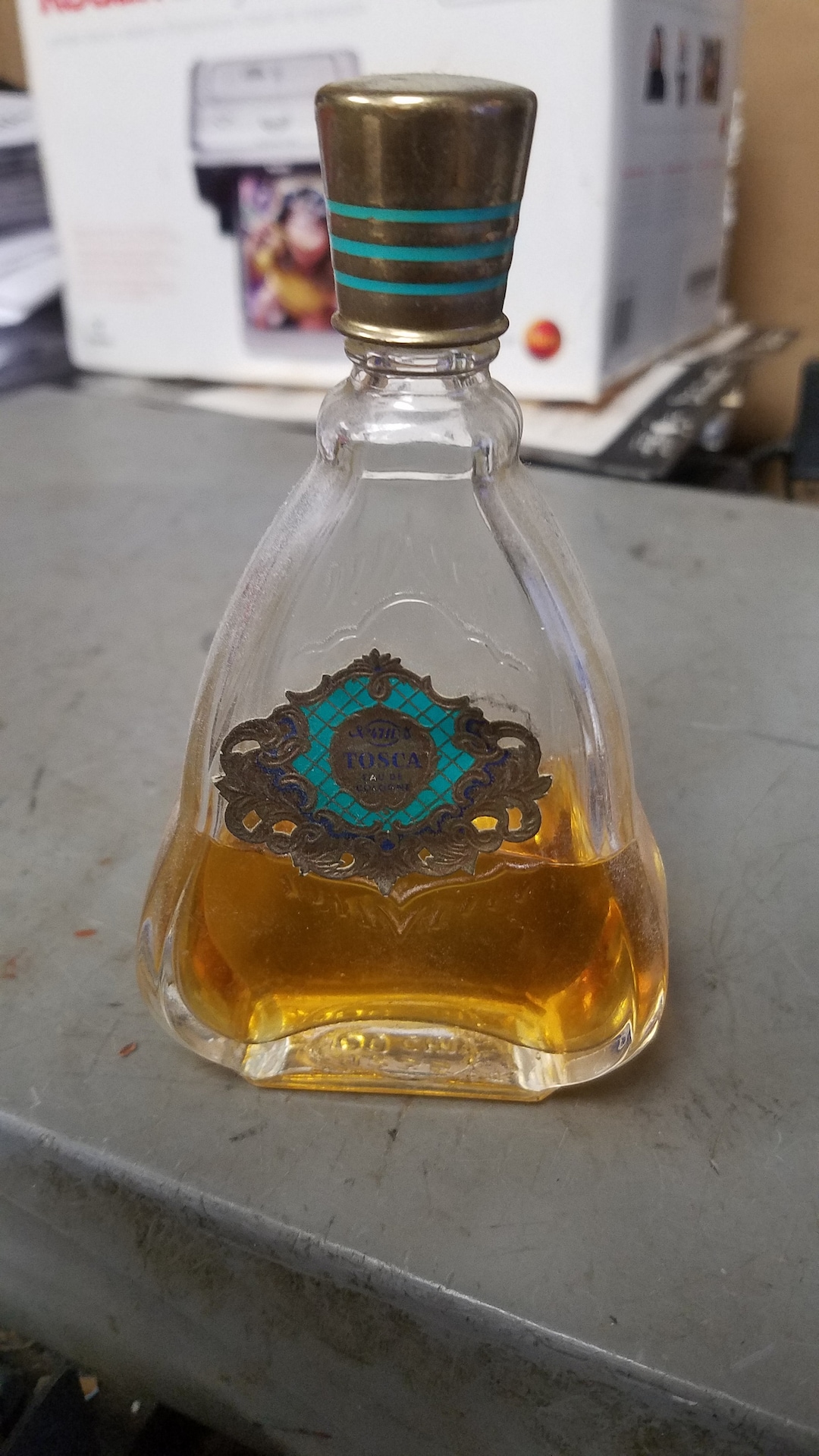 Vintage Half Full Bottle 4711 TOSCA Eau De Cologne Bottle 5-1/4" High ...