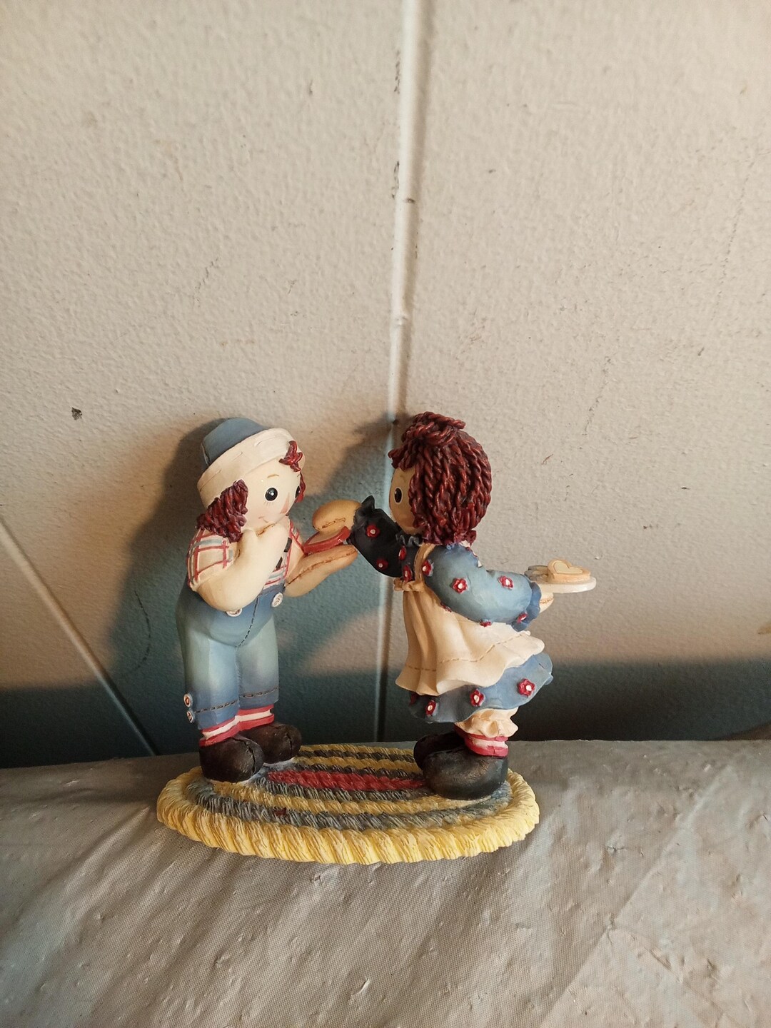 Enesco Raggedy Ann & Andy Figurine, Friends Like You Are A Special ...