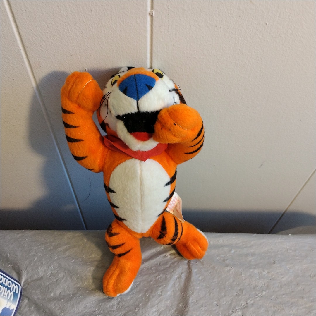 8 1/2" Vintage 1997 Tony the Tiger Plush Toy - Etsy